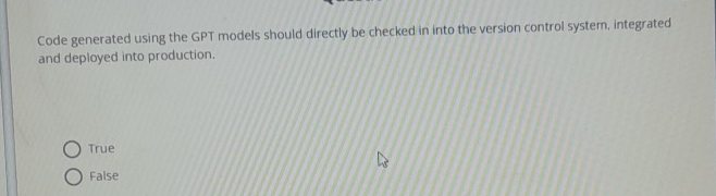 Solved Code generated using the GPT models should directly | Chegg.com