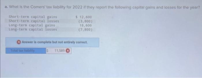 Solved Problem 7-45 (LO 7-2) (Algo) [The following | Chegg.com