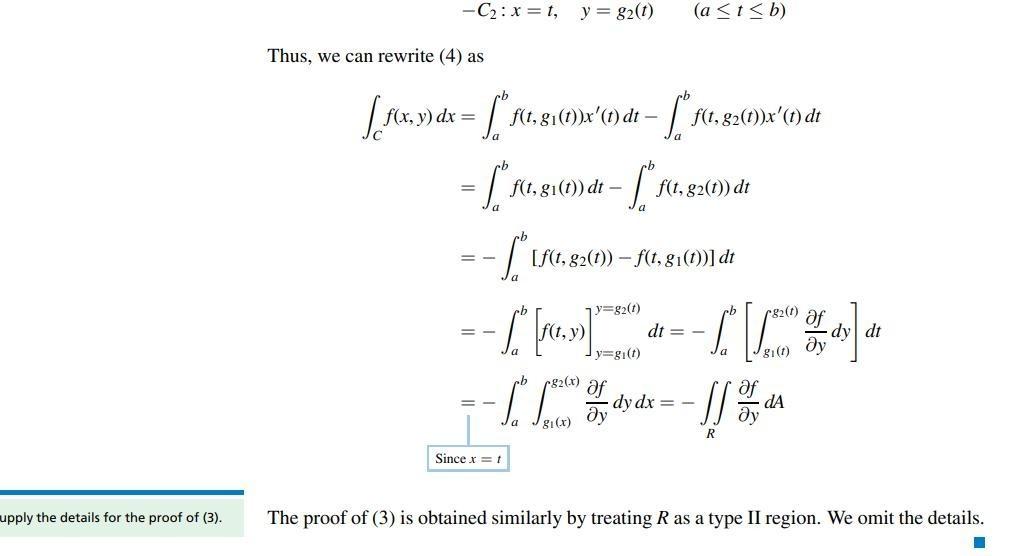 Solved PROOF For simplicity, we will prove the theorem for | Chegg.com