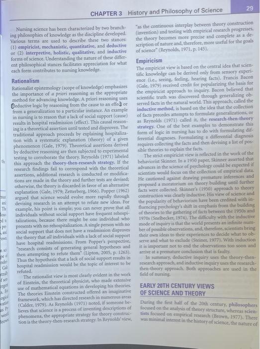 Solved 2. Define both rationalism and empiricism. | Chegg.com