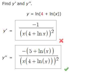 Solved Find y' ﻿and | Chegg.com