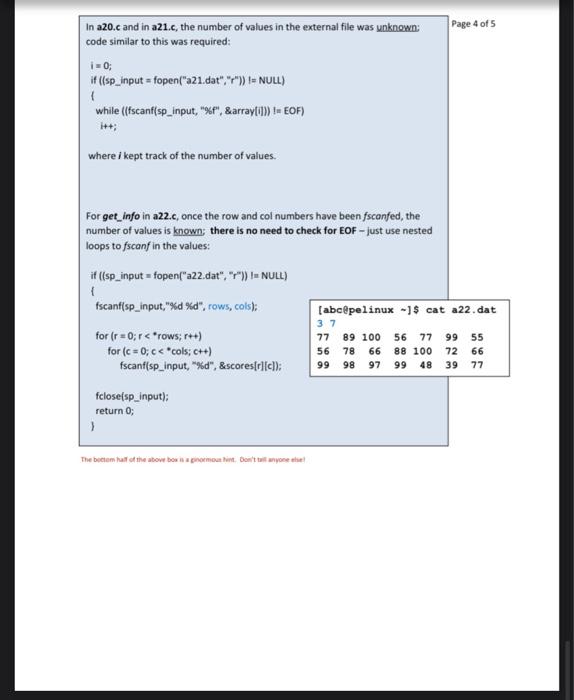 Solved CSCl159 Assignment a22.c Write a program that updates | Chegg.com