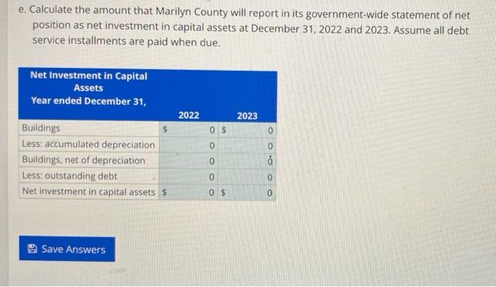Solved Accounting for and reporting on capital assets | Chegg.com