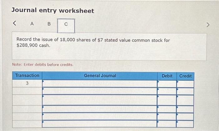 Solved Exercise 11-3 (Algo) Accounting for par, stated, and | Chegg.com