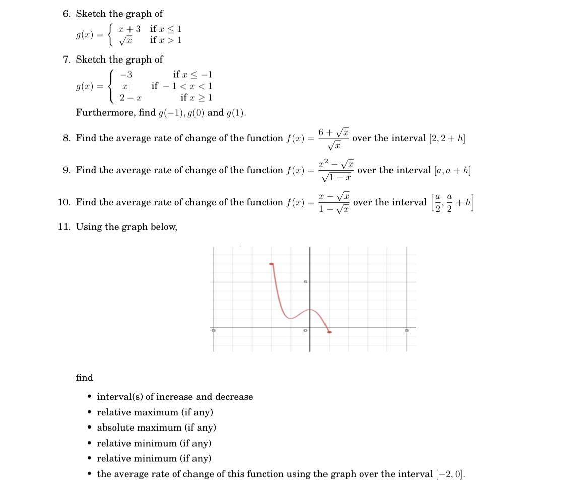 Solved Sketch the graph ofg(x)={x+3 if x≤1x2 if x>1Sketch | Chegg.com