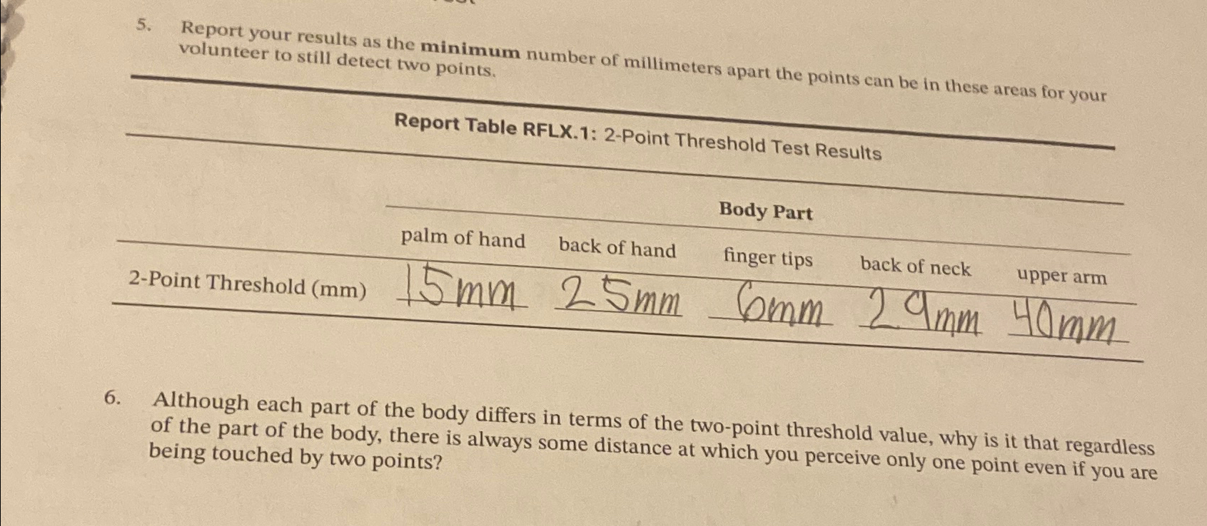 Solved Report your results as the minimum number of | Chegg.com