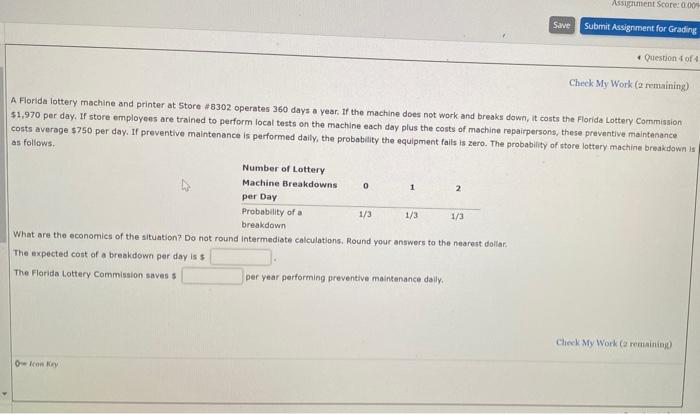 Solved Assignment Score: 0.00 Save Submit Assignment for | Chegg.com