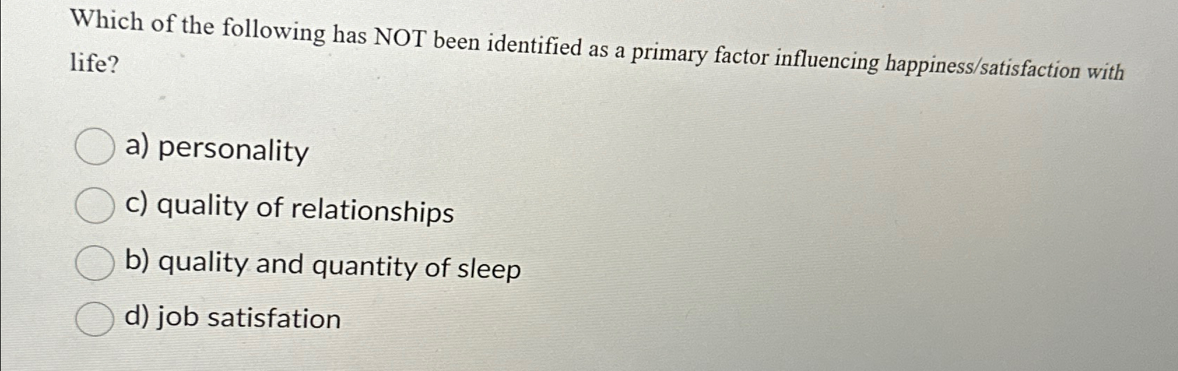 Solved Which of the following has NOT been identified as a | Chegg.com