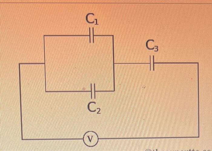 (7\%) Problem 8: Three capacitors with capacitances | Chegg.com