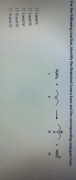 Solved For the following reaction, identify the | Chegg.com