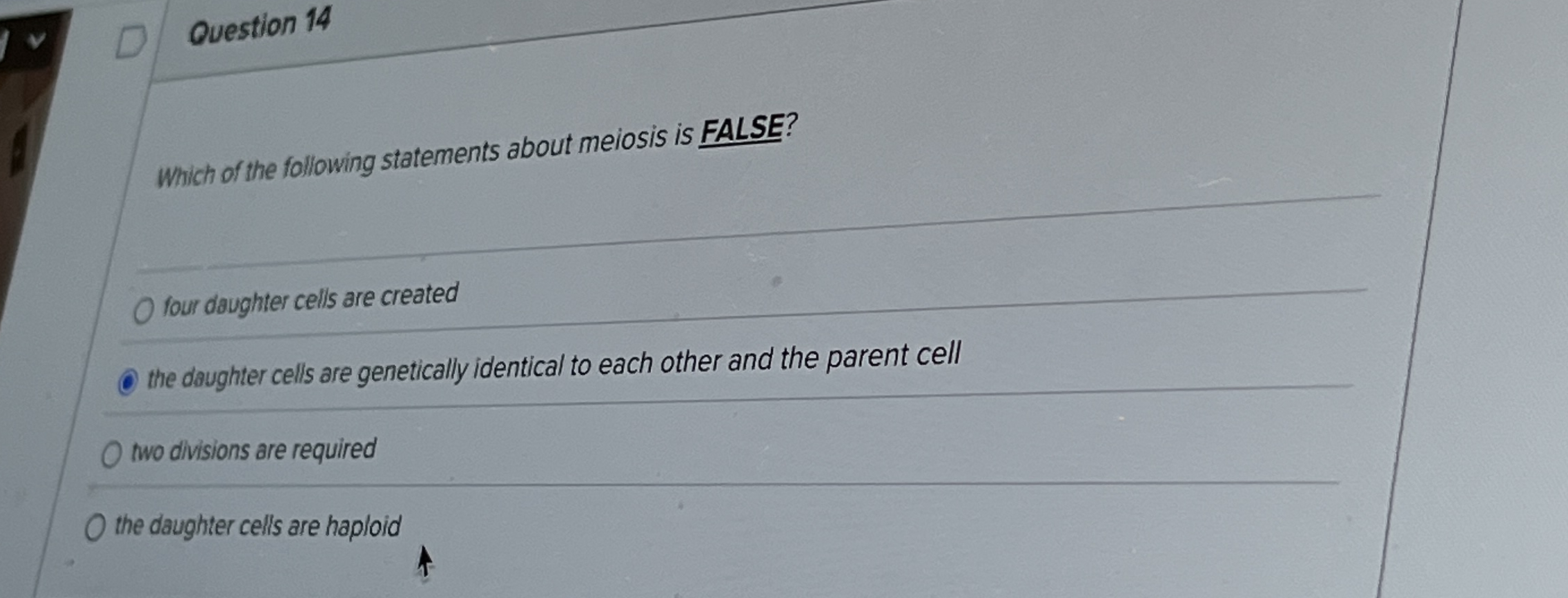 Solved Question 14Which of the following statements about | Chegg.com