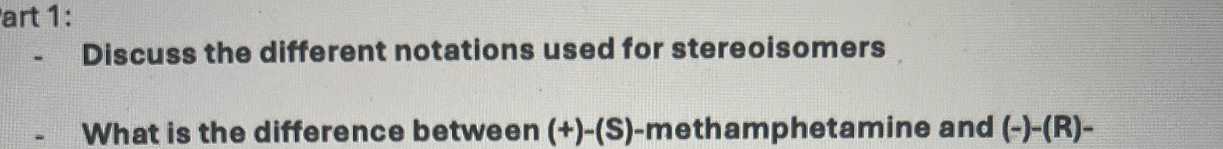 Solved art 1:Discuss the different notations used for | Chegg.com