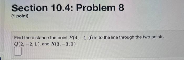 Solved Section 10.4: Problem 6 (1 point) Find the area of | Chegg.com