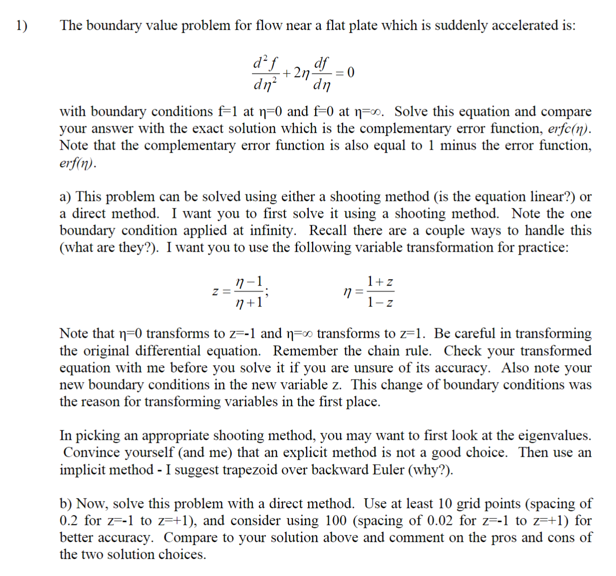 Solved This is a numerical method problem, please find the | Chegg.com