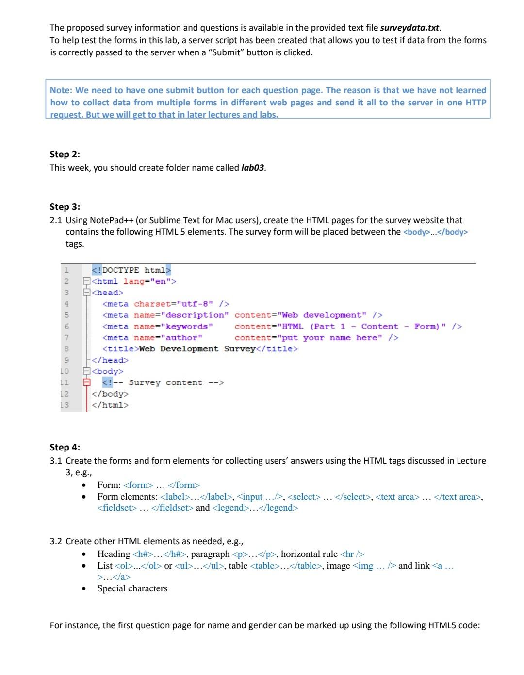 Solved Sample view of the Lab Task (Week 3) Page 1 File Edit | Chegg.com
