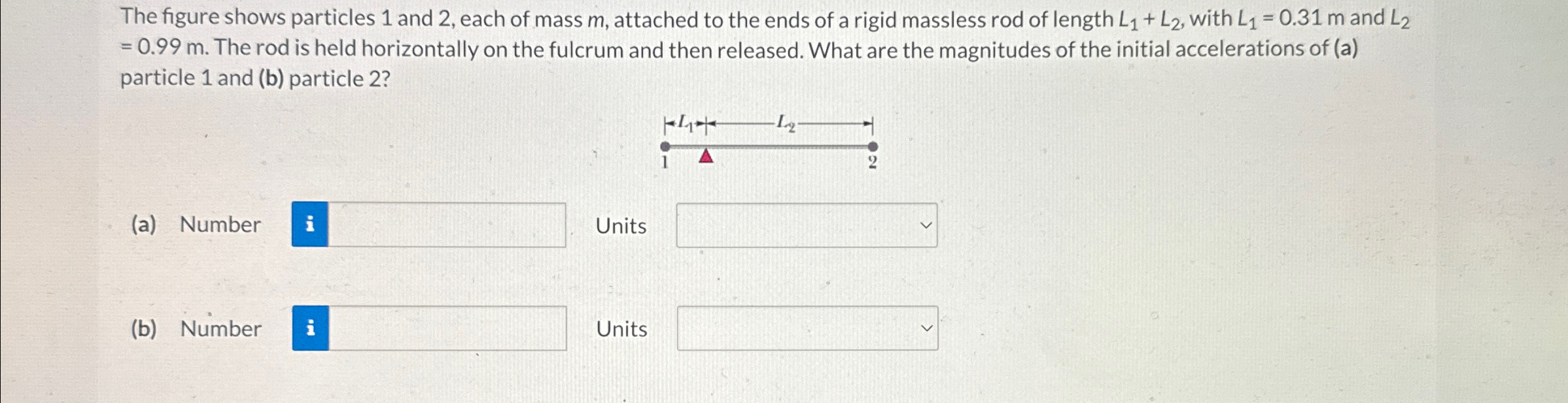 Solved The figure shows particles 1 ﻿and 2 , ﻿each of mass | Chegg.com