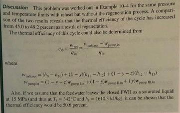 Solved Do textbook Example 10-6 using EES and answer | Chegg.com