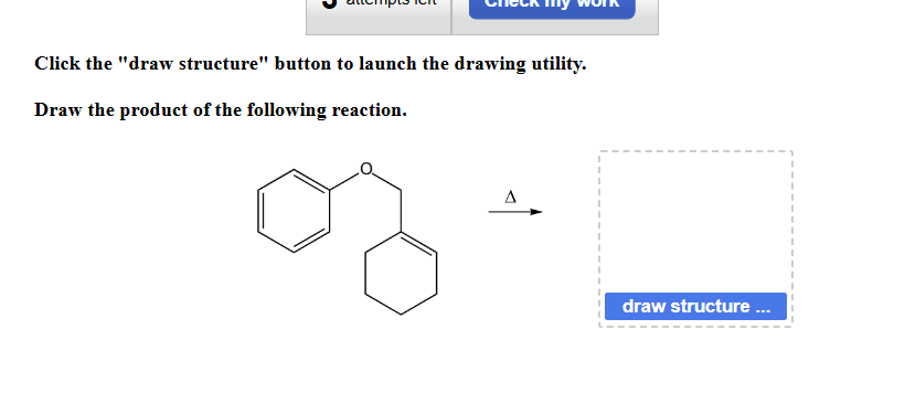 Solved Click the "draw structure" button to launch the | Chegg.com