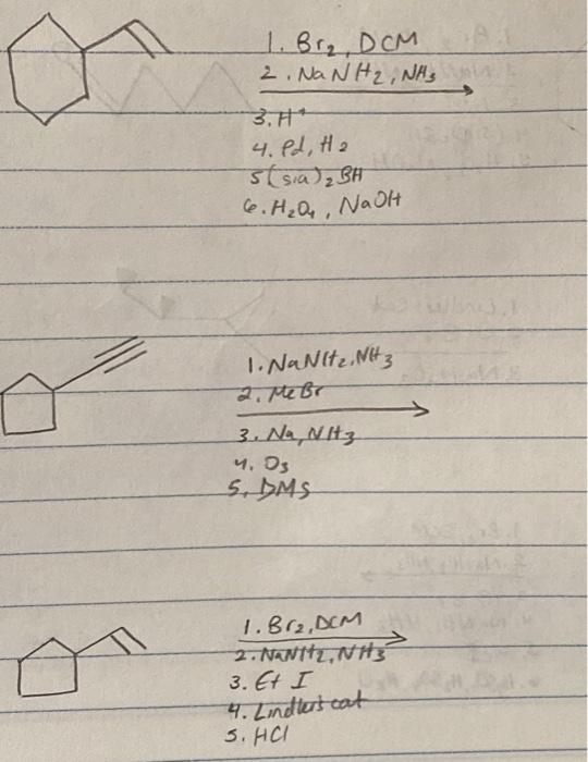 g 1. HCl3.Na2,NH3 | Chegg.com