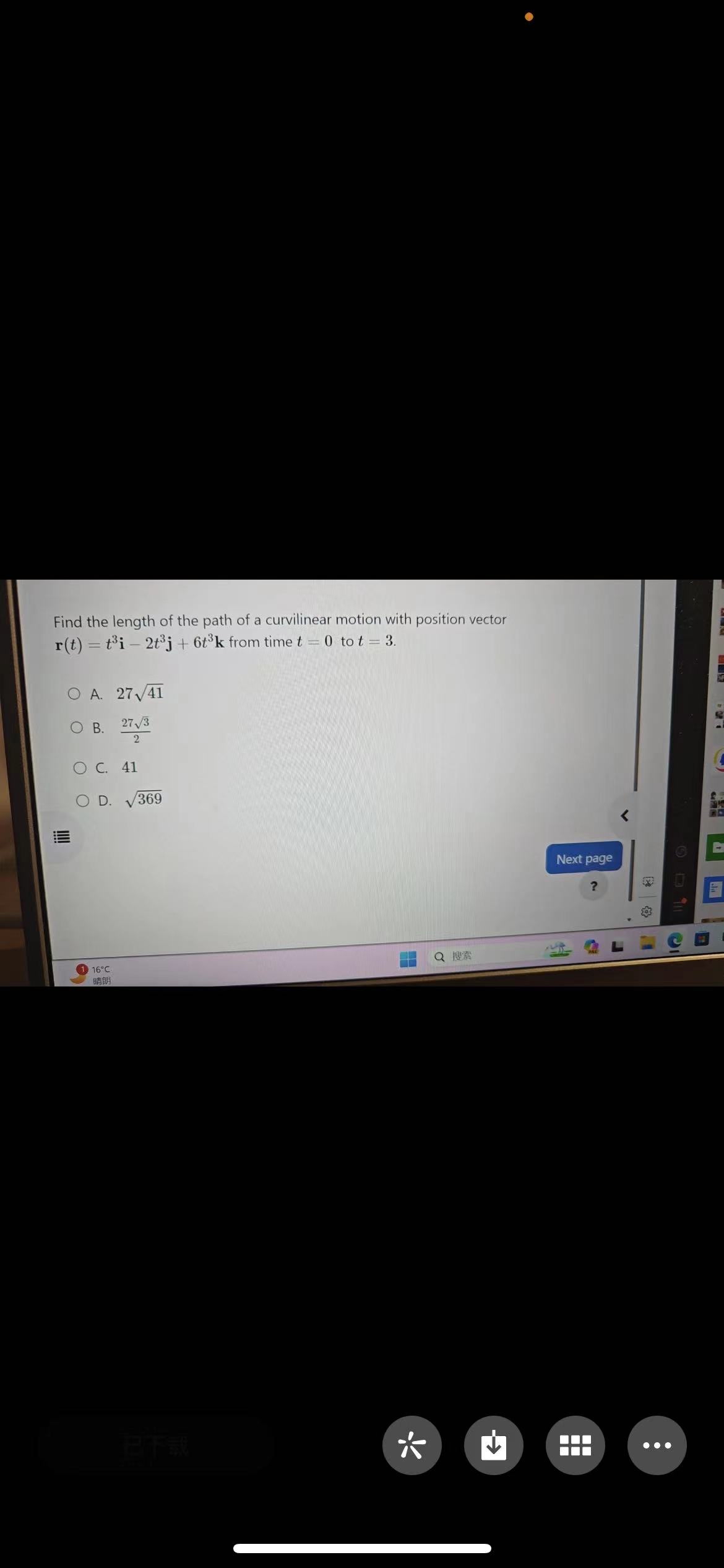 Solved Find the length of the path of a curvilinear motion | Chegg.com