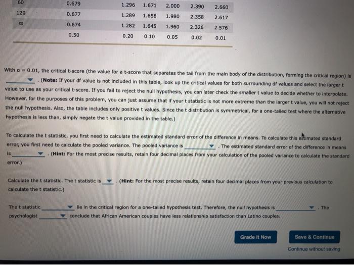 Solved Complete Chapter 10 Problem Set 10 The T Test For