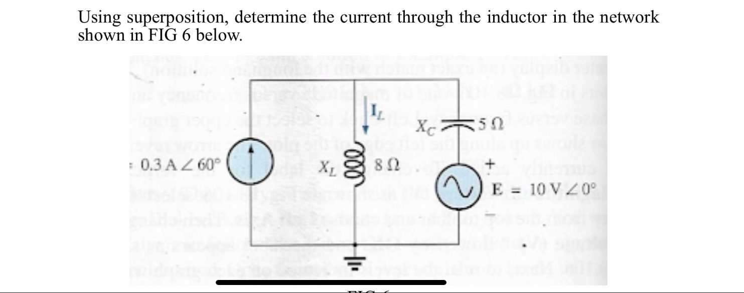 Solved Using superposition, determine the current through | Chegg.com