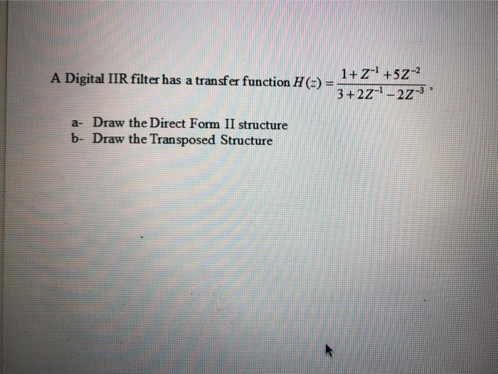 Solved [2 pts] Q3: A causal analog filter has transfer | Chegg.com