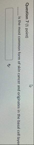 Solved Question 7 (1 ﻿point)q, ﻿is the most common form of | Chegg.com