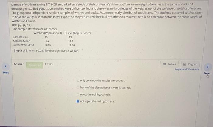 Solved A group of students taking BIT 2405 embarked on a | Chegg.com