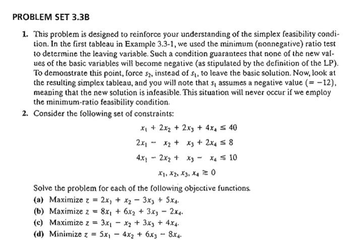 Solved PROBLEM SET 3.3B 1. This problem is designed to | Chegg.com
