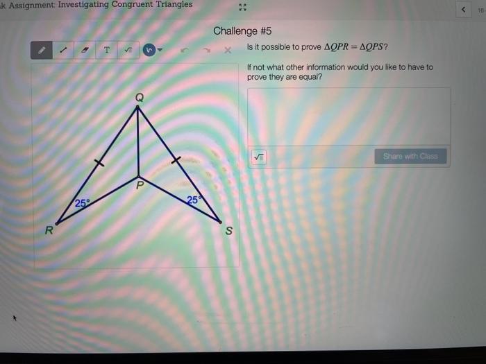 Solved k Assignment: Investigating Congruent Triangles