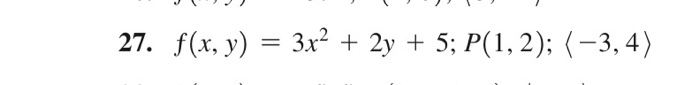 Solved 21–30. Computing directional derivatives with the | Chegg.com Solved 21–30. Computing directional derivatives with the | Chegg.com
