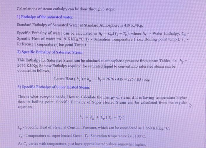 Solved 6) Determine the conditions of steam from the | Chegg.com