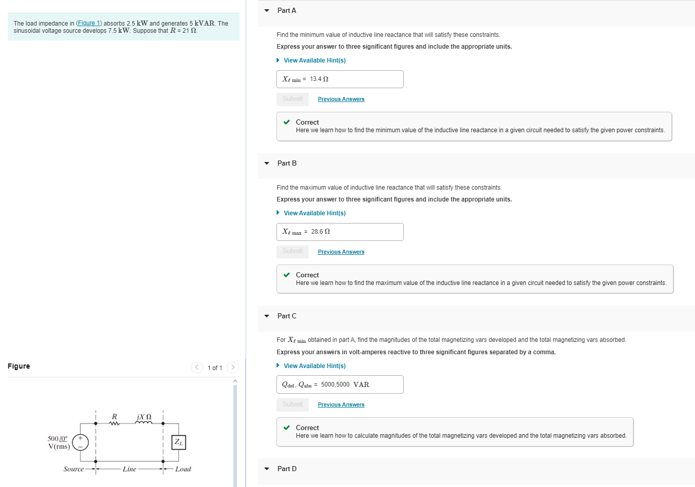 PART D) ﻿For X_ℓmax obtained in part B, ﻿find the | Chegg.com