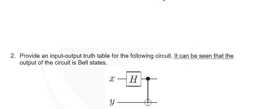 Quantum Information Processing and Coding:Provide an | Chegg.com