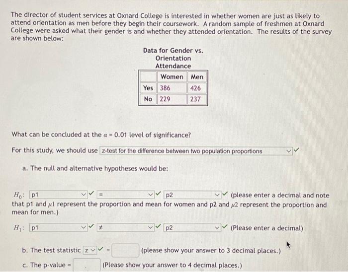Solved The director of student services at Oxnard College is | Chegg.com