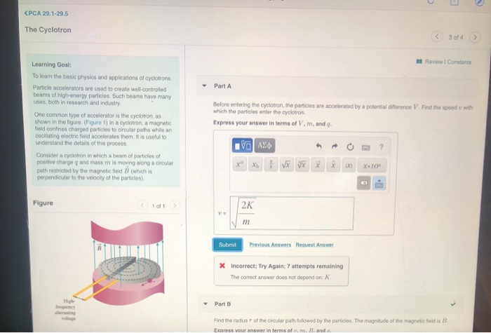 Solved Review Constants Part A Learning Goal: To learn the | Chegg.com