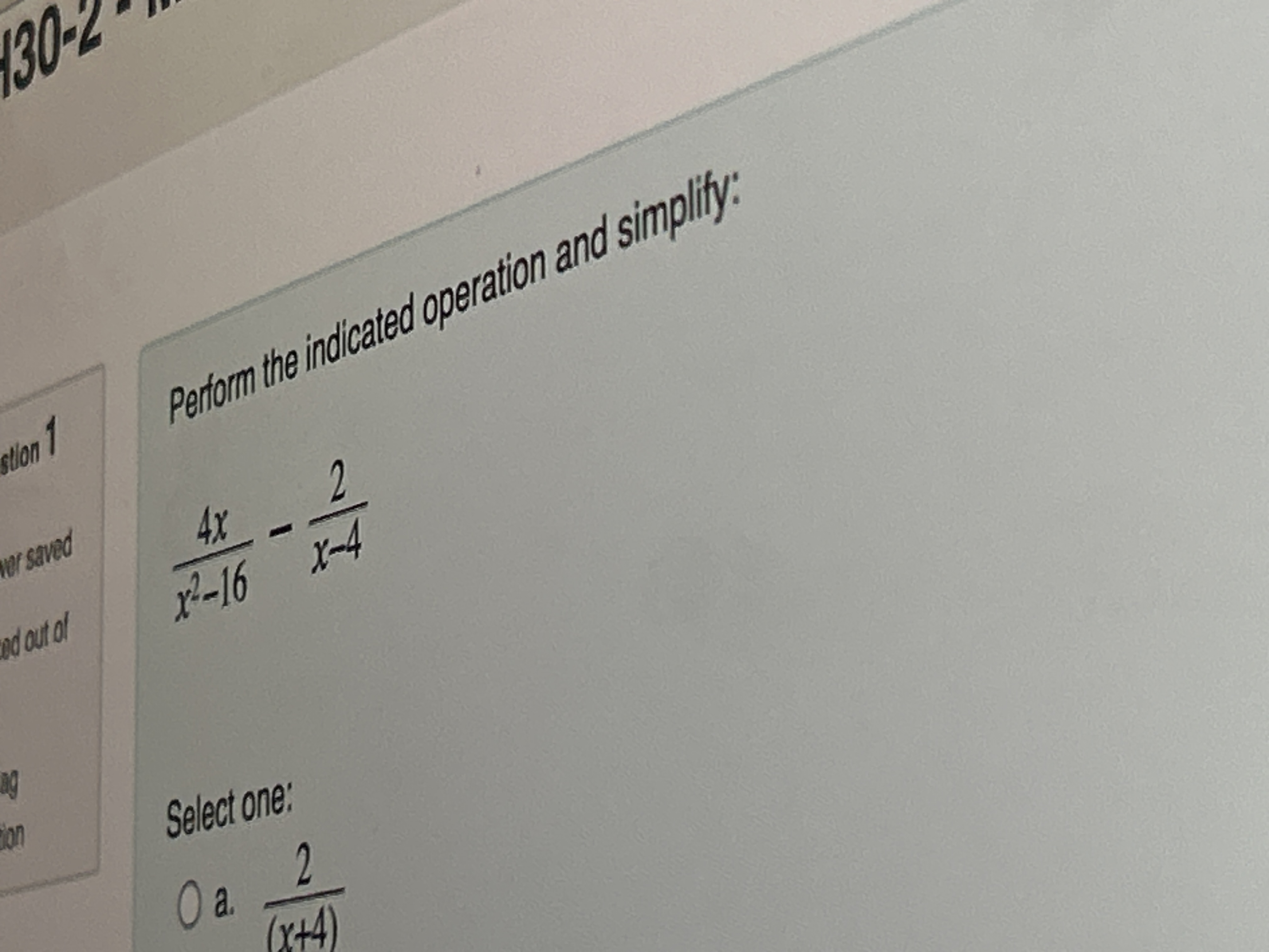 Solved pertom the indicated Operation and | Chegg.com