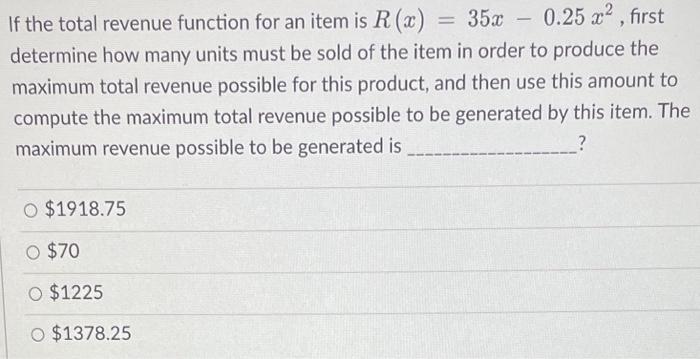 Solved Find the x value where the absolute minimum value of | Chegg.com