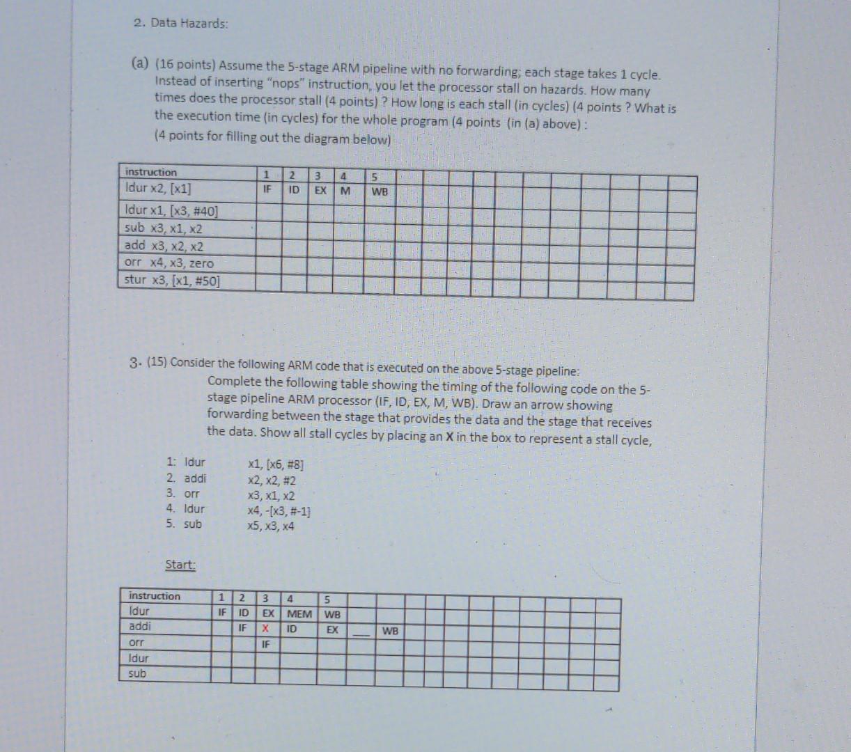 Solved The Following Code Fragment Processes Two 