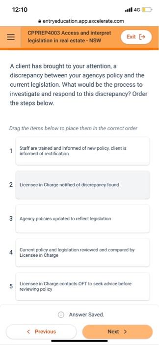 A client has brought to your attention, a discrepancy | Chegg.com