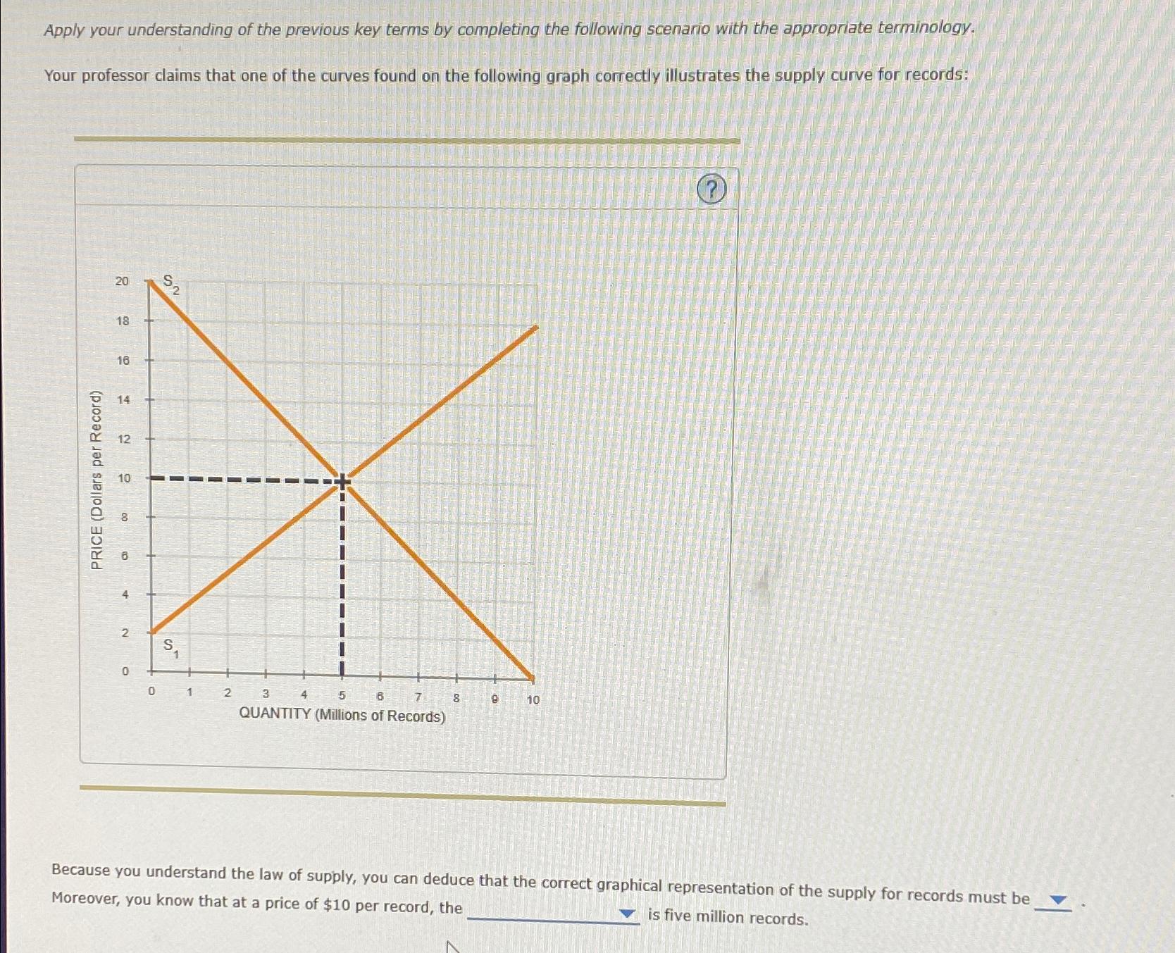 Solved Apply your understanding of the previous key terms by | Chegg.com