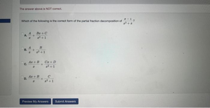 Solved Which of the following is the comect form of the | Chegg.com