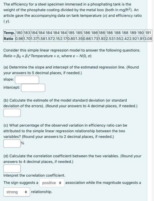 Solved For (d), options are [positive, no, negative] and | Chegg.com