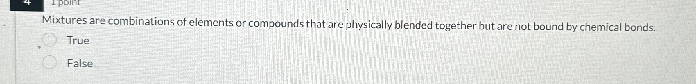 Solved Mixtures are combinations of elements or compounds | Chegg.com