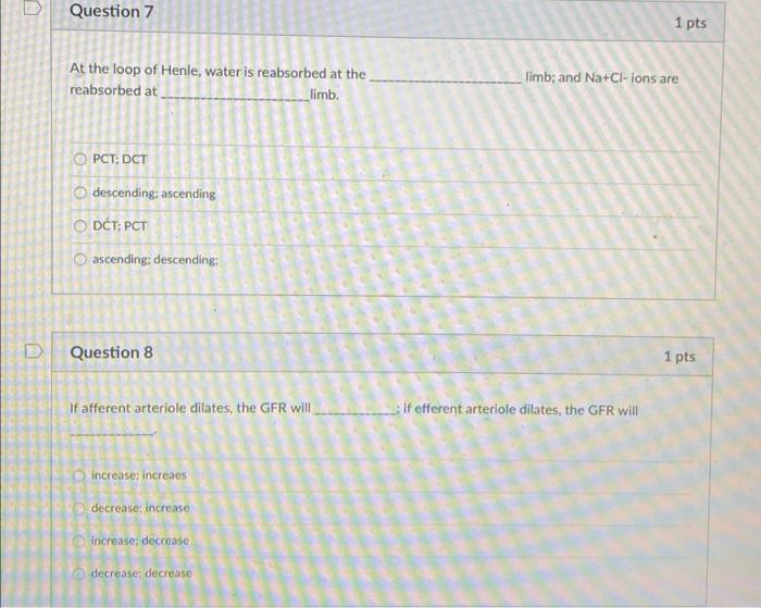 Solved Interlobar arteries and veins are located at of | Chegg.com