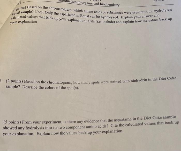 Solved spoints) Fill in the in-lab data and your calculated | Chegg.com