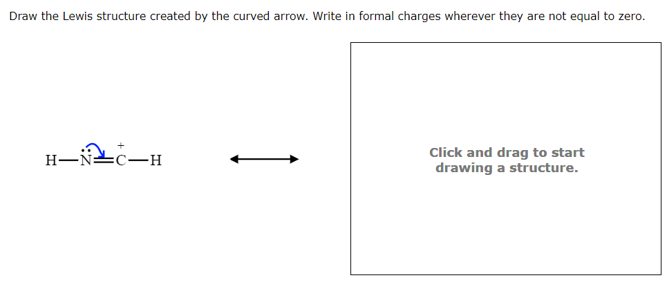 Solved Draw the Lewis structure created by the curved arrow. | Chegg.com