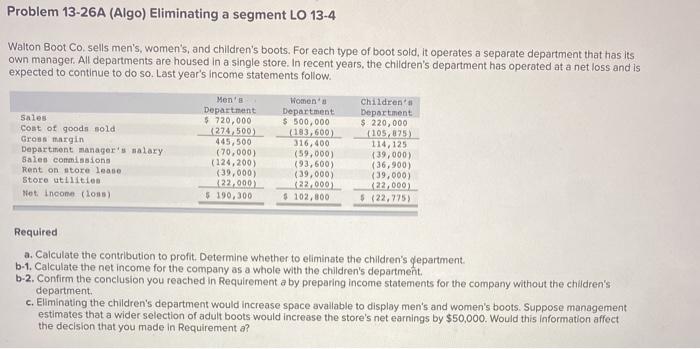 Solved Problem 13-24A (Algo) Effect of order quantity on | Chegg.com