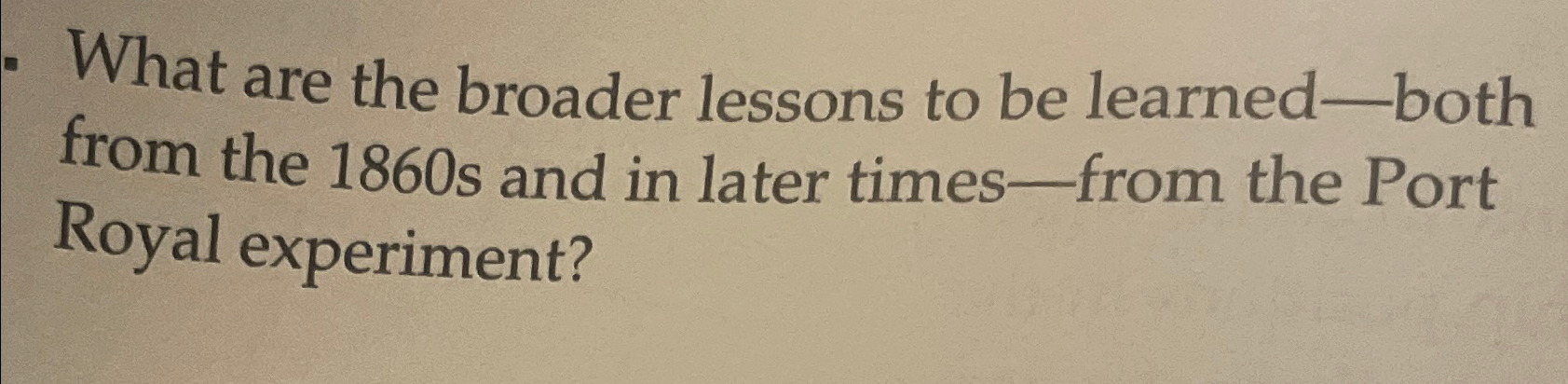 What are the broader lessons to be learned-both from | Chegg.com